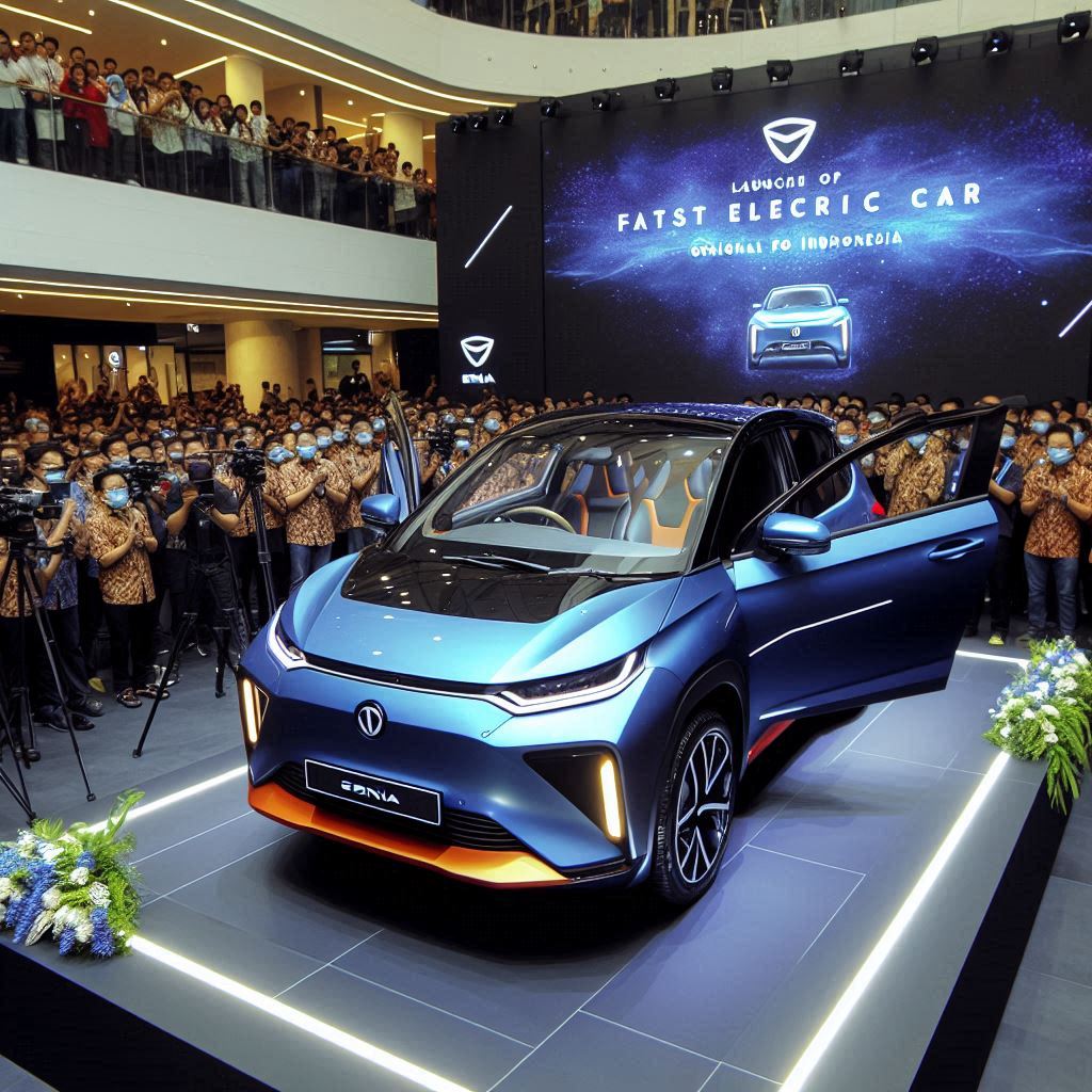 Peluncuran Mobil Listrik Terbaru Asli Indonesia